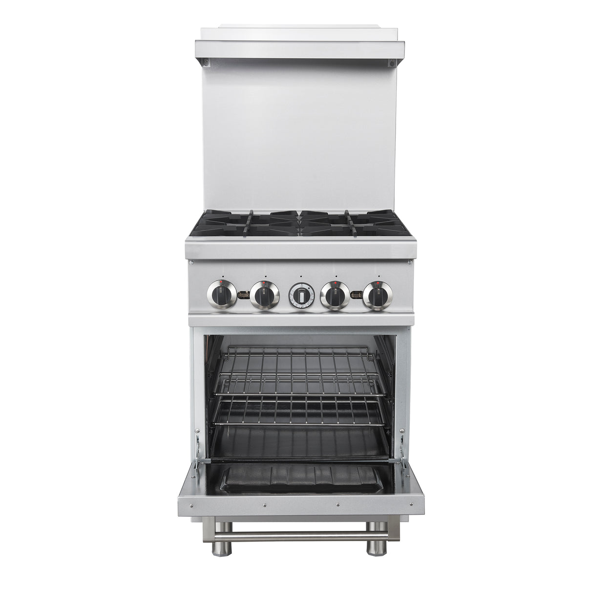 Forno Commerciale 24 Inch Gas Range with 4 Burners – Forno.ca